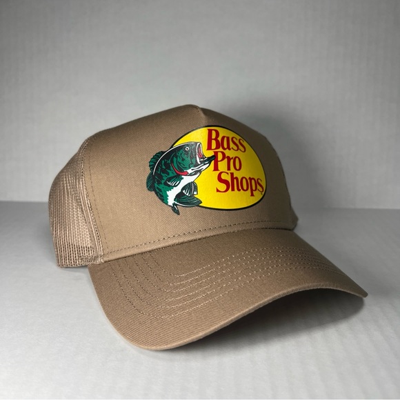 Bass Pro Shops | Accessories | Tan Bass Pro Shop Hat Mesh Cap ...